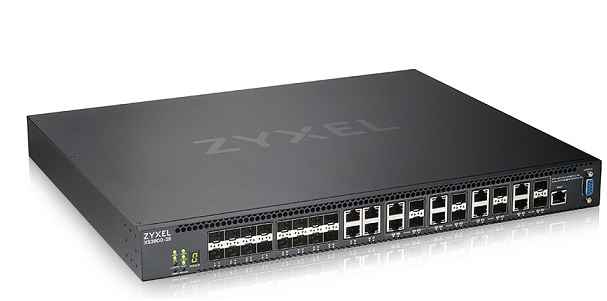 28-port 10GbE L3 Aggregation Switch ZyXEL XS3800-28 - Chính Hãng, Giá ...