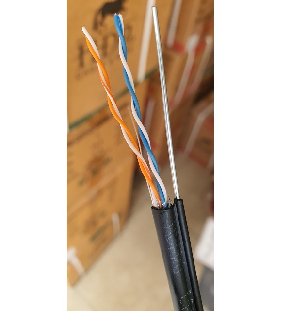 Cáp điện thoại 2 đôi HDPRO CAT3 UTP Copper CCA Outdoor 500m (Đồng pha ...