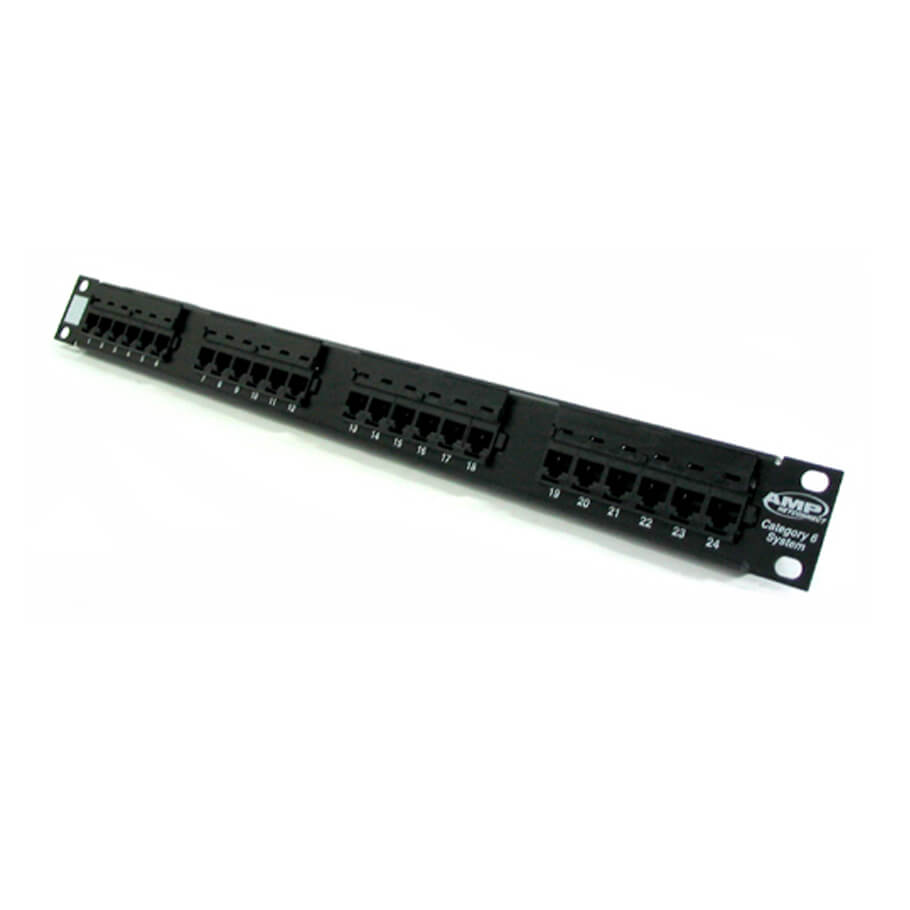 Patch panel 24 port CAT6 COMMSCOPE/AMP - Chính Hãng, Giá Tốt ...