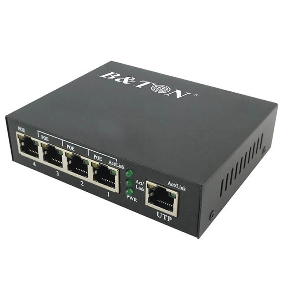 4-port Gigabit PoE Switch BTON BT-D6005GE - Chính Hãng, Giá Tốt ...