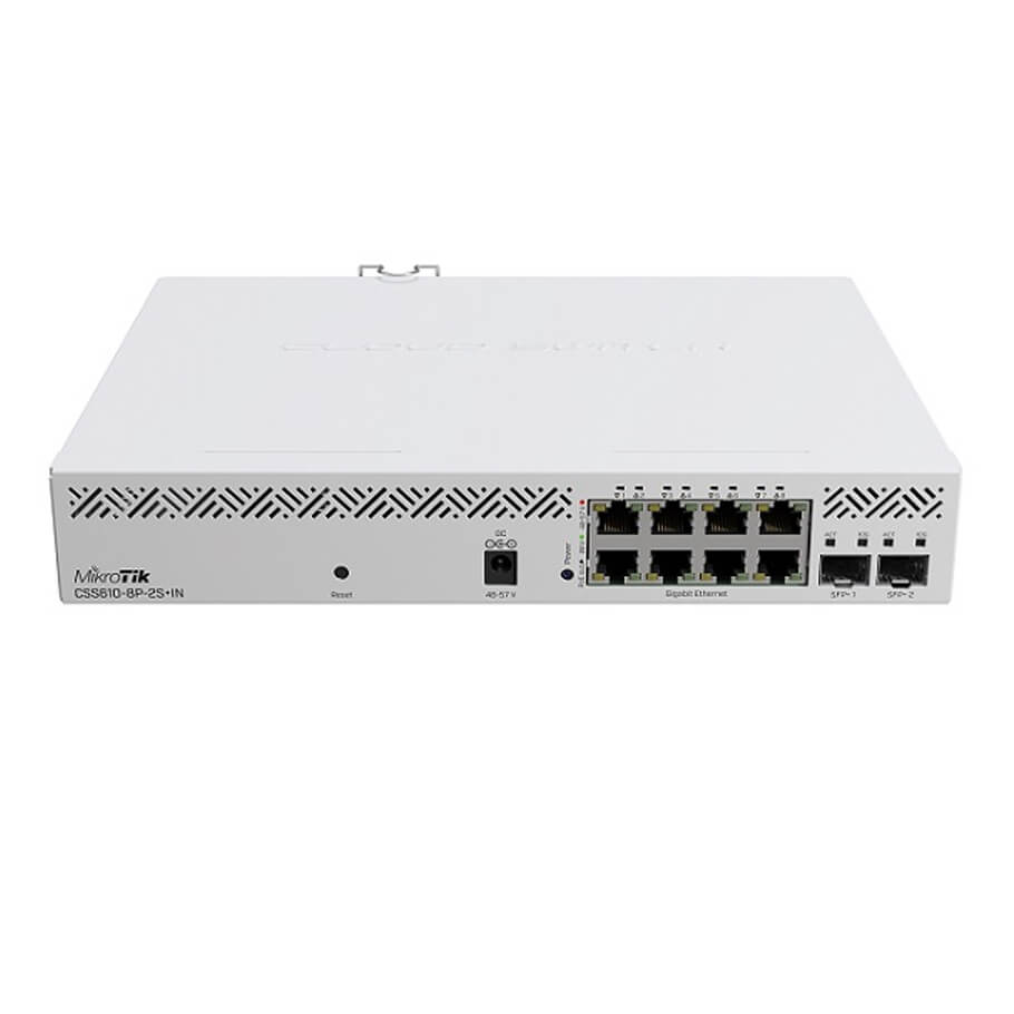 8-Port PoE GE Switch Mikrotik CSS610-8P-2S+IN - Chính Hãng, Giá Tốt ...